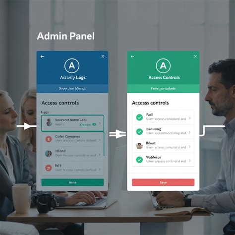 Professional Admin Panel Designs For Clean Dashboards Premium Ai Generated Image