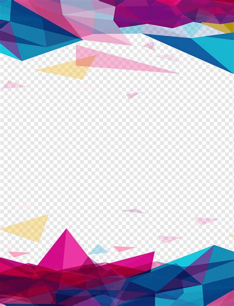 Geometry Euclidean Icon Irregular Geometric Background Multicolored