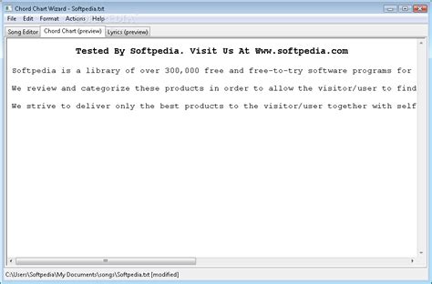 Chord Chart Wizard Download Softpedia