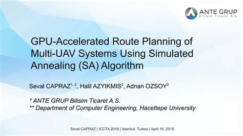 Gpu Accelerated Route Planning Of Multi Uav Systems Using Simulated