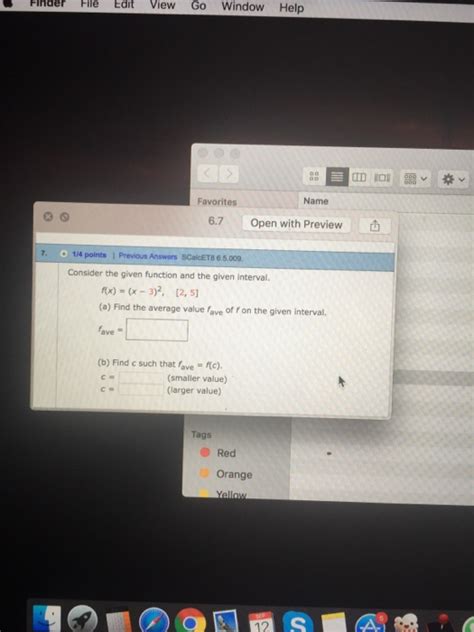 Solved Consider The Given Function And The Given Interval Chegg