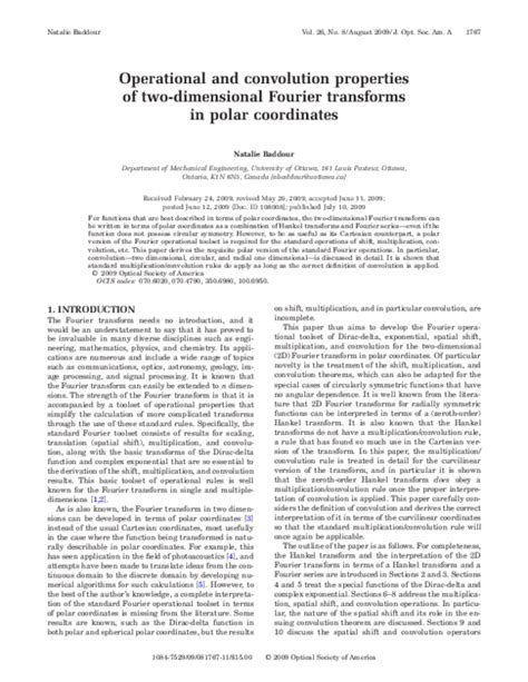 pdf operational and convolution properties of three dimensional