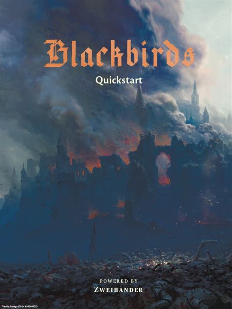Blackbirds Rpg Quickstart Â Powered By Zweihander Rpg Download Free
