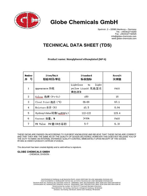 Ft Nonil Fenol 6 Moles Pdf