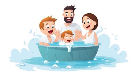 Premium Vector Free Vector Baptism Background
