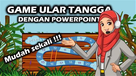 Tutorial Game Ular Tangga Powerpoint YouTube