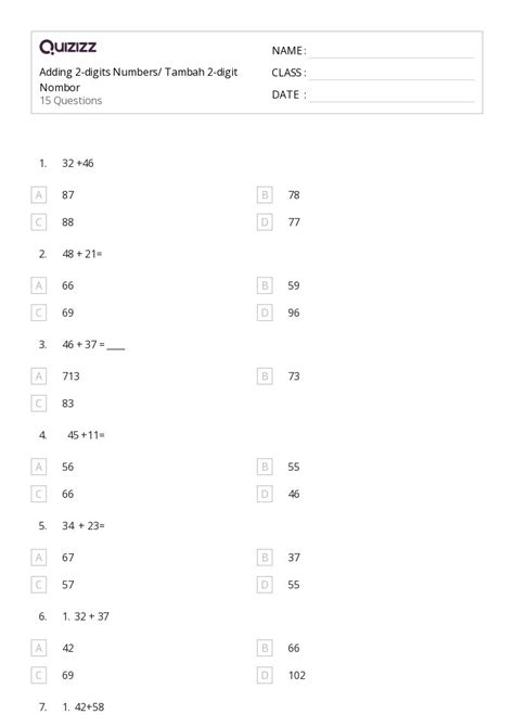 50 writing three digit numbers worksheets for 1st year on quizizz