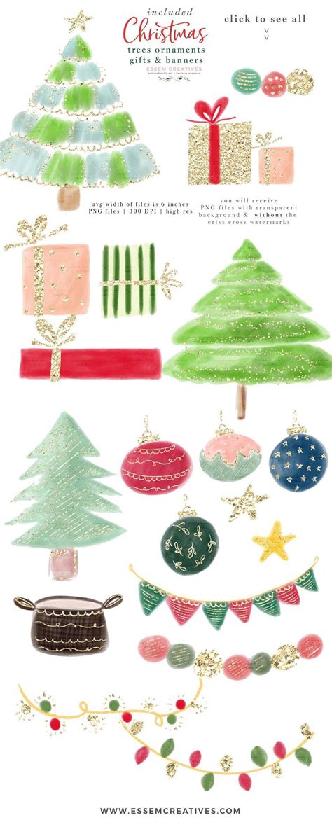 Christmas Theme Clip Art