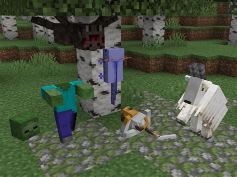 A Cat Licking Its Butt In Mine Craft Minecraft A Cat Licking Its Butt In Mine Craft Minecraft