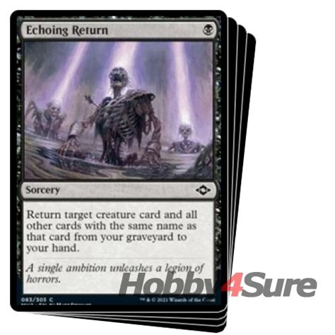 Echoing Return X4 Mnm Magic The Gathering Mtg Modern Horizons 2 Ebay