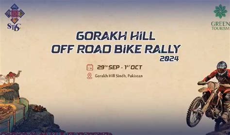 Bike Rally Promotes Gorakh Hill Tourism Boosting Sindhs Adventure Travel Sector