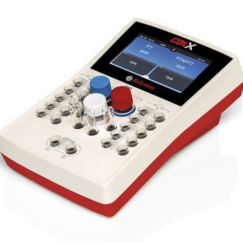 Semi Automated Coagulometer Coax 85001 85002 85004 Biosystems