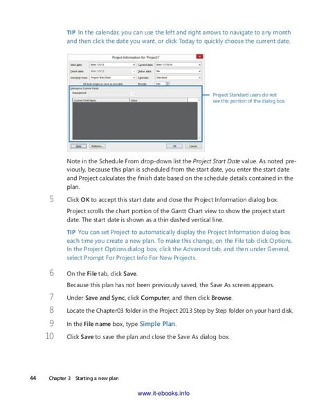 microsoft project 2013 step by step productionsnbvmb