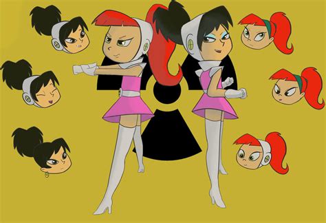 Atomic Betty Team Betty And Penelope By Herohart On Deviantart