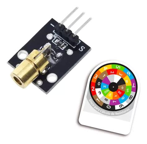 2 Módulo Diodo Laser Ky 008 5v Arduino Raspberry Pi Pic Mercadolivre