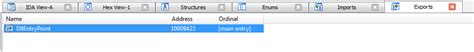 Debugging Ida Debug Dll With Non Exported Function Reverse
