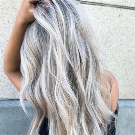 Silver Grey Lace Front Wigs Body Wave Wig Dark Gray Long Wavy Synthetic