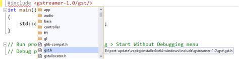 How Do I Build Gstreamer In Visual Studio Issue Microsoft Vcpkg GitHub