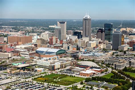 Indianapolis Skyline Canvas Indianapolis Wall Art Canvas Indianapolis