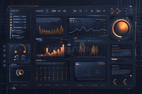 Toolkit Ui Ux Dashboard Infographic Template With Big Data
