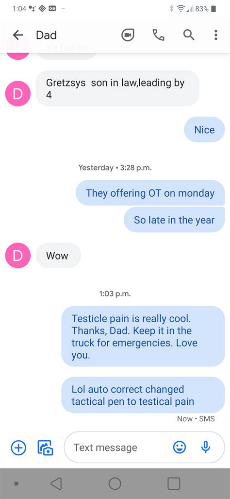 Damn Auto Correct Maybe It Is Genetic R Autocorrect