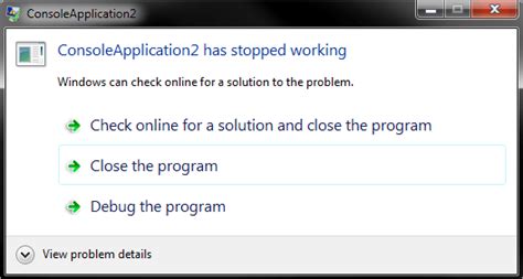 Application Has Stopped Working Der Windows Papst IT Blog Walter