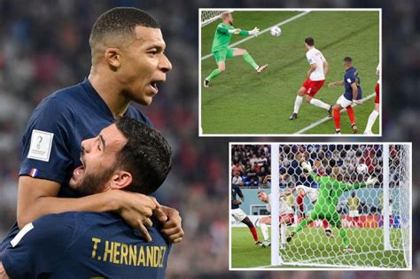 France 2 Denmark 1 Kylian Mbappe Double Downs Danes As Les Bleus Become First Team To Qualify