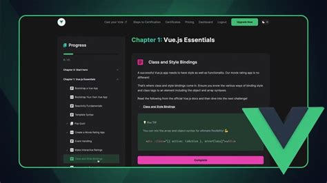 certified vue js developer chapter 1 overview youtube