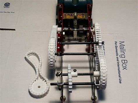 sprockets gears for print in place gear chain fischertechnik by cal