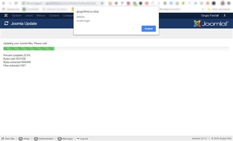 Error Invalid Login Joomla 391 Update · Issue 23201 · Joomlajoomla Cms · Github
