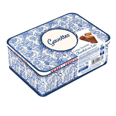 Coffret Crêpes Dentelle Lait Iconique Dentelle 180g Gavottes