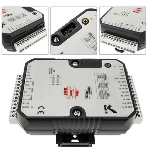 Relay Plc Controller With 4 Analog Inputs 4 Digital Inputs And Outputs Cablematic