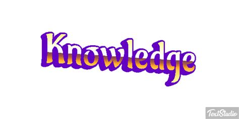 Knowledge Word Animated  Logo Designs