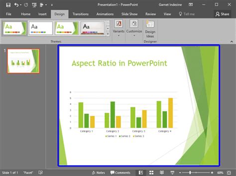 Change Presentation Aspect Ratio From Widescreen To Standard And Vice Versa In PowerPoint