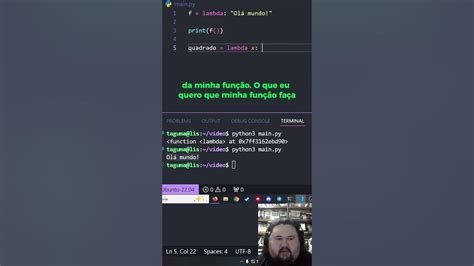 funÇÃo lambda python aprenderpython programaçãopython cienciadedados python youtube