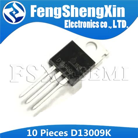 10pcs D13009k To-220 D13009 To220 13009k Power Transistor - Integrated ...