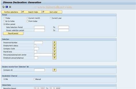 PC M DMN GE SAP Tcode DIMONA Generate TemSe File