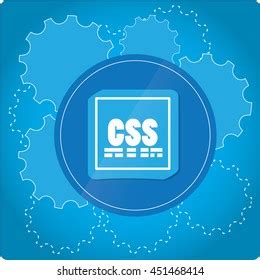 Css Web Design Programming Language Vector Stock Vector Royalty Free Shutterstock
