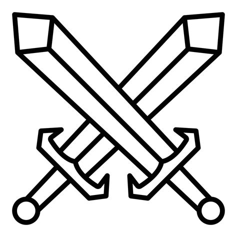 Swords Icon Style 8335059 Vector Art At Vecteezy