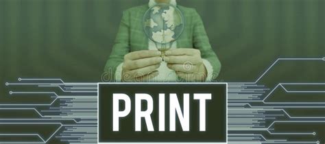 Text Showing Inspiration Print Internet Concept Involving Transfer Of Text Or Designs To Paper