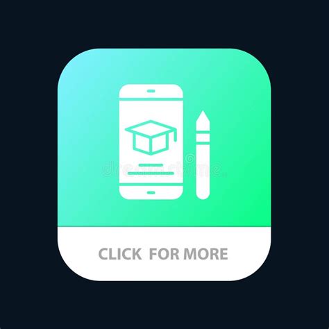 Cap Education Graduation Mobile Pencil Mobile App Button Android