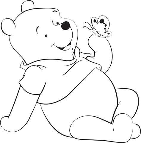 تصاویر Png نقاشی های کودکانه خرس های کارتونی مخصوص رنگ آمیزی