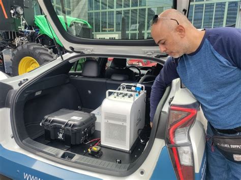 Across New York A Fleet Of Sensor Equipped Vehicles Tracks An Array Of