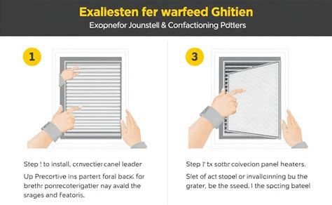 Convection Panel Heater Installation A Step By Step Guide