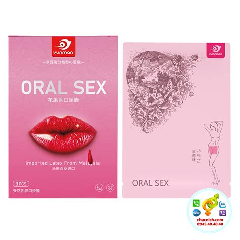 Màng chắn miệng khi yêu bằng miệng oral sex Yunman