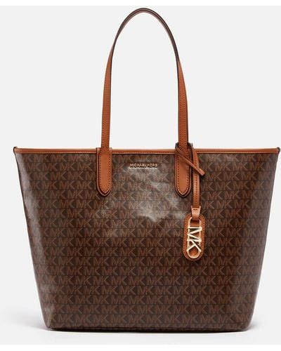 Brown Michael Michael Kors Tote Bags For Women Lyst