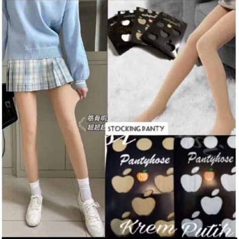 Jual stocking celana pantyhose Apple tebal ( ORIGINAL) | Shopee Indonesia