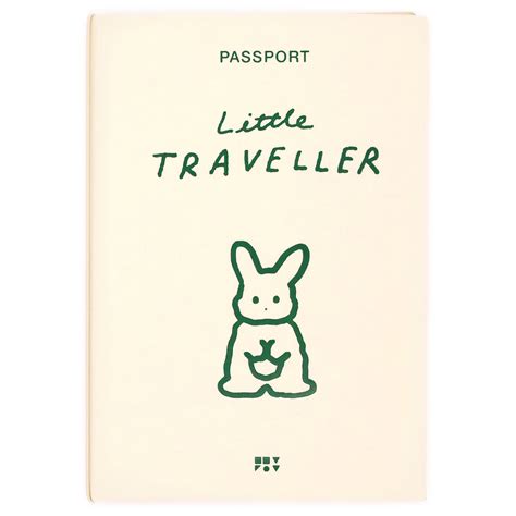 Rabbit Beige Passport Cover2 Zeroperzero