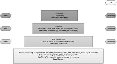 Step Based Algorithm For Treatment Of Traumatic Brain Injuries In