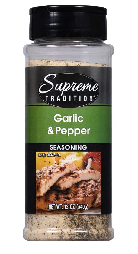 Supreme Tradition Garlic And Pepper Seasoning Fig App